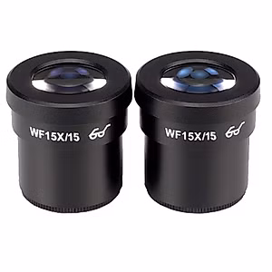 Parco Scientific PA-ES310 WF15X/15 Pair of Wide-Field Eyepieces (30mm) for Stereo Microscopes (Suitable for XMZ Series)