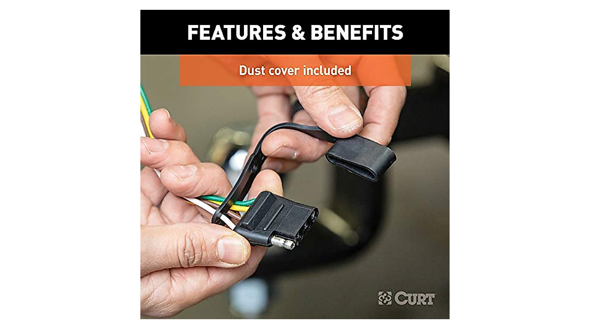CURT 56236 Tail Light Converter for Reliable Towing