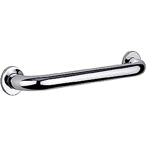 Grab Bars for Elderly, Accessible Toilet Handrails, No-Slip Balance Handle Bathtub Support Grab Rails Stainless Steel Kitchen Stairway Handrail-Mirror Bright||43cm