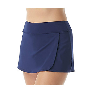 TYR BSKO7A4018 Solid Hi Waist Skort Navy 8