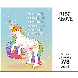 Rise Above 2023 Day-to-Day Calendar: Daily Affirmations and Mindfulness to Help You Take Care of You
