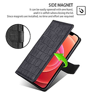 BANLEI2U Phone Cover Wallet Folio Case for Samsung Galaxy S9 Plus, Premium PU Leather Slim Fit Cover for Galaxy S9 Plus, Shock Resistant, Black