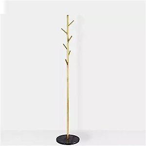 UXZDX Nordic Floor Hanger Antique Brass Hanger Bedroom Home Hanger Single Rod Hanger (Color : D, Size : 172 * 33cm)