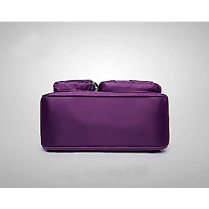 hainan Women New Oxford Cloth Shoulder Bags Waterproof Nylon Messenger Bag Female Large Capacity Crossbody Bags Purple one size