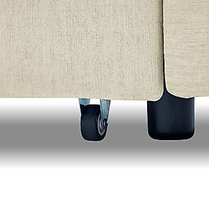 FANYE 2 Seater Sofa & Couch W/Adjustable Backrest and Pillows for Home Apartment Office Living Room, Beige