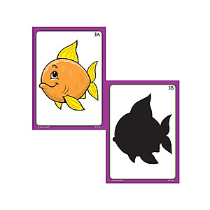 Super Duper Publications | Shadow Match-Ups Fun Deck Flash Cards | Educational Learning Resource for Children