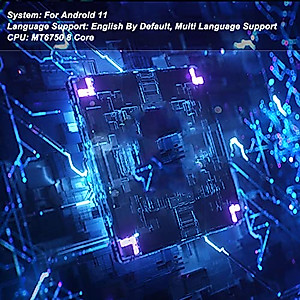 Android 11 Tablet 10 Inch Tablet, Octa Core CPU 12GB RAM 128GB ROM, 1960x1080 IPS Display, Support 4G Network, 5G WiFi, 8MP Front and 16MP Rear Cameras, Blue