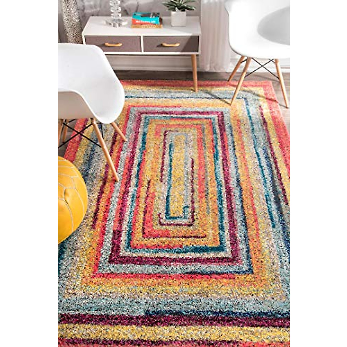 nuLOOM Hargis Labyrinth Runner Rug, 2' 5" x 8', Multi