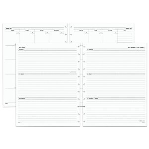 TUL® Discbound Weekly/Monthly Refill Pages, Letter Size, January to December 2023