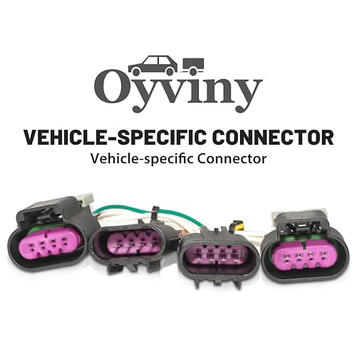 Oyviny Custom 4 Pin 56094 Trailer Wiring Harness for 2010-2017 GMC Terrain/Chevrolet Equinox, Terrain Trailer Hitch Wiring Kit