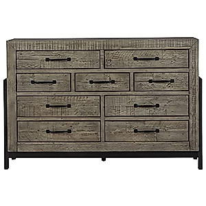 Signature Design by Ashley Brennagan Dresser, Grayish Brown