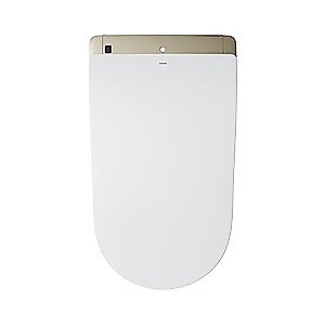 TOTO Neorest LS Dual Flush 1.0 or 0.8 GF Integrated Bidet Toilet, Cotton White with Nickel Trim - MS8732CUMFG#01N