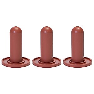 Little Giant 3 Pack of Screw-On Calf Nipples for use with 93SC Nipple Caps