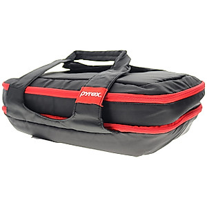 Pyrex 7-Piece Tote Bundle w/Bakeware, Lagoon Blue Lids and Hot/Cold Packs