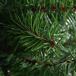 3FT Artificial Tabletop Christmas Tree, Premium Spruce Christmas Tree w/Burlap Base, for Xmas Indoor Decor