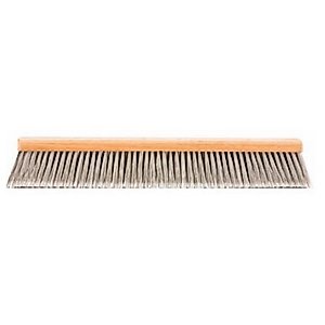 Magnolia 3724-FXY 24" Black Plastic FlexSweep Floor Brush with Handle
