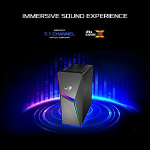 ASUS ROG Strix G10 Gaming Desktop PC, Intel Core i7-11700, GeForce RTX 3060, 16GB DDR4 RAM, 1TB PCIe SSD, Wi-Fi 5, Windows 11 Home, G10CE-AH766