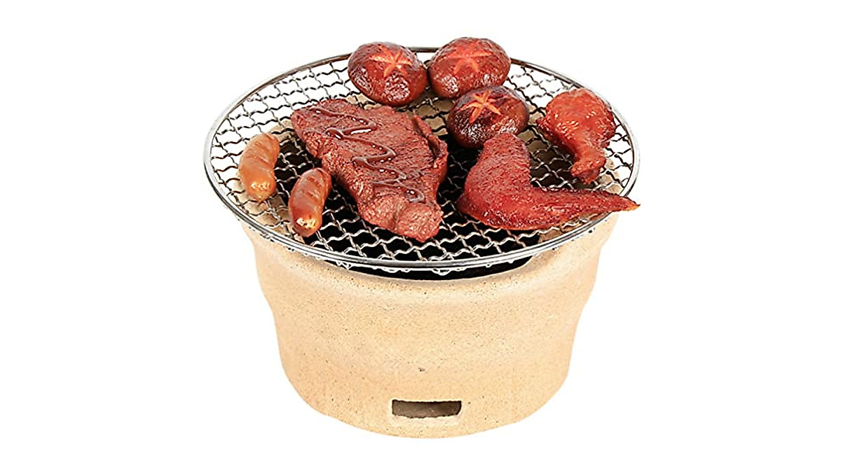 Yardwe Charcoal Konro Grill Old- Fashioned Clay Stove Crude Pottery ...