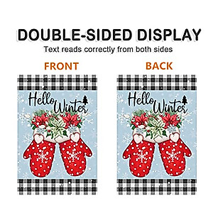 Yileqi Seasonal Garden Flags Set of 12 Double Sided 12x18 Inch Welcome Holiday Yard Flag, Small Garden Flags for Outside Decoration, Garden Flags for All Seasons