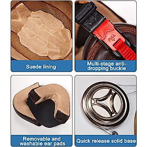 Vespa Retro 3/4 Open Face Motorcycle Helmet - DOT Approved Vintage Electrical Scooter Helmet with Visor Light - Breathable Quick Buckle - Pink - 54-61CM