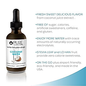 Pure Inventions - Mini Electrolyte Support Bundle Trio - Lemon Lime, Watermelon, Coconut Water - 12 Servings Each - Wellness Drops for Immunity, Wellness, & Hydration - includes Travel Bag