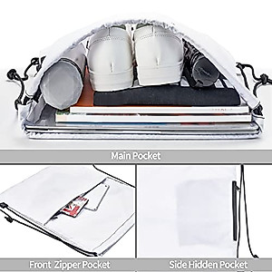 Drawstring Backpack for women,Versatile drawstring bag,Water-Resistant Cinch Bag,Gym sackpack-Happy St. Patrick's Day