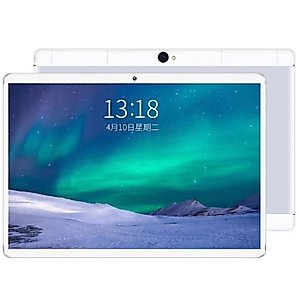 Tablet 10.1-inch wif Bluetooth Android Digital Call Dual Camera (Silver)