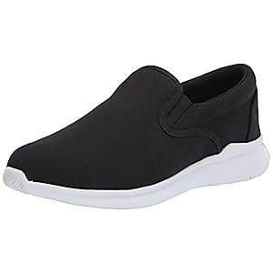 Propét Women's Finch Sneakers, Black, 12 Medium US