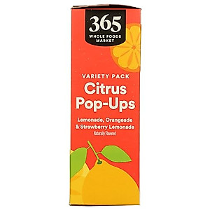 365 by Whole Foods Market, Popups Citrus 6 Count, 18 Fl Oz
