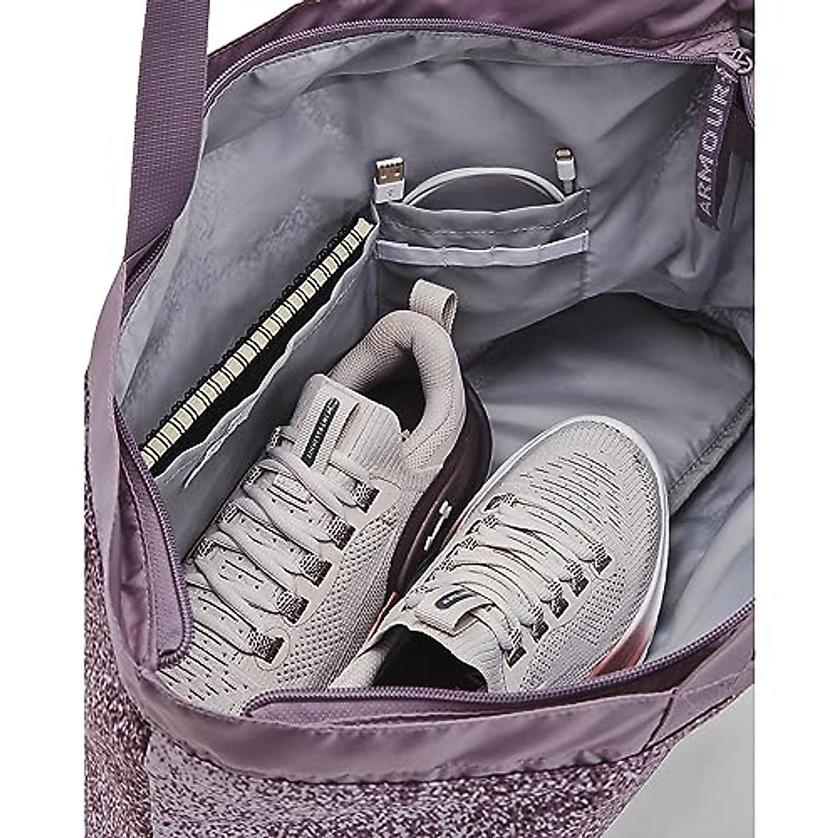 Under Armour Women's Favorite Tote , (550) Violet Gray / Violet Gray / Metallic Silver , One Size Fits Most