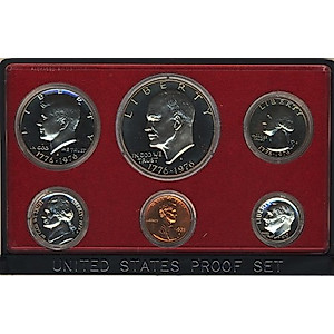 1975 S Clad Proof 6 Coin Set in Original Government Packaging Proof