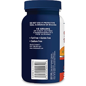 TRUEplus® Glucose Tablets, Orange - 50ct