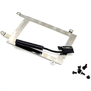 Deal4GO 2.5" SATA Hard Drive Caddy Bracket + HDD Cable WPRM 0WPRM DC02C006Q00 Replacement for Dell Latitude E7440 7440