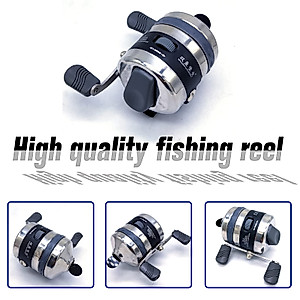 Lanneret Bowfishing Bow Kit 15-45 LBS Shoot Right Handed 2023 New Draw Length 18"~29.5" Fully Adjustable (Camouflage)