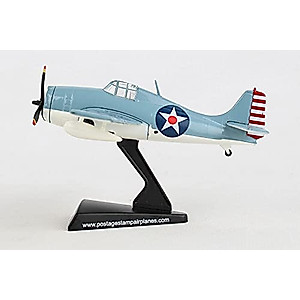 Daron Postage Stamp F4F Wildcat, Blue
