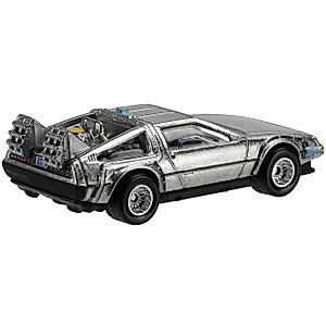 Hot Wheels Retro Entertainment Diecast Back To The Future Time Machine Vehicle