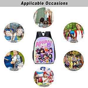 Nnitbuis Cartoon Backpack for Teen Lightweight Bookbag Gifts 17 Inch Cartoon Laptop Backpack 4