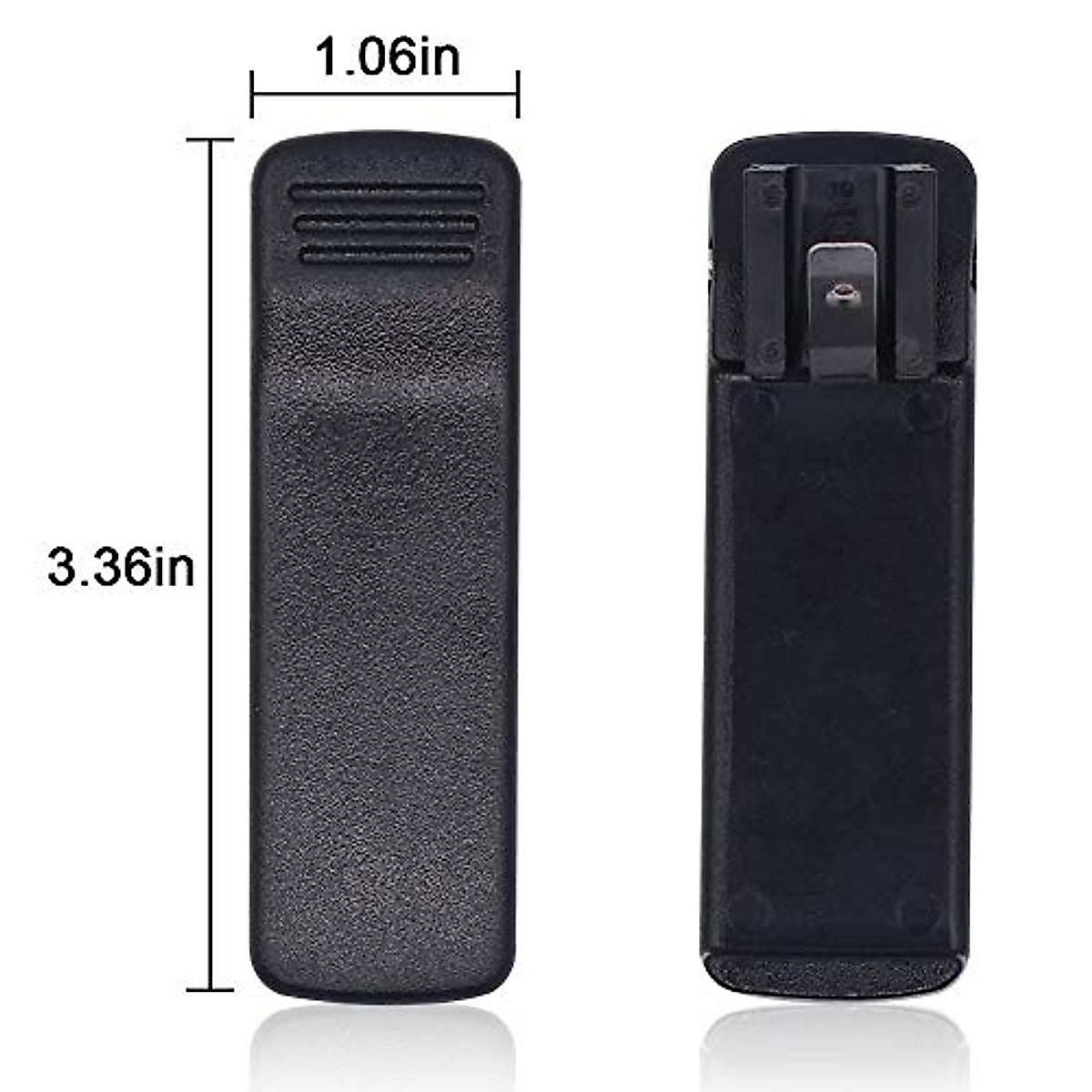 3Pcs HLN8255 HLN8255B Belt Clip Compatible for Motorola DP1400 DEP450 PR400 CP200 CP200D CP200XLS CP040 CP140 CP150 GP3688 EP450 PMNN4251 NNTN4497 NNTN4970 NNTN4851