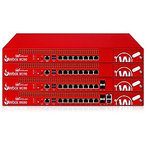 Watchguard Firebox M590 High Availibility Enterprise-Grade Network Security Appliance with 1 Year Standard Support License - - Advanced Firewall, VPN, Intrusion Prevention (WGM59001601)