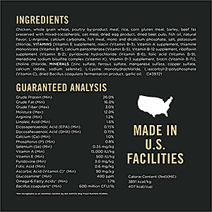 Purina Pro Plan Calm & Balanced Dry Dog Food, Adult Dog Calming DHA Chicken & Rice Formula - 5 lb. Bag
