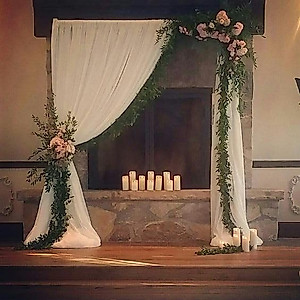 Efavormart 10ft x 10ft Heavy Duty Pipe and Drape Kit Backdrop Support with Metal Steel Base for Wedding, Party, Event, Photography, and Exhibition Decoration