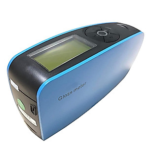 YFYIQI Tri Gloss Meter 20 60 85 Degree Gloss Meter with High End QC Software 35000 Data Hold Measurement Range 20° 0-2000GU 60° 0-1000GU 85° 0-160GU