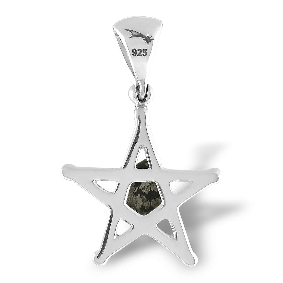 Starborn Campo del Cielo Meteorite Star Pendant in Sterling Silver