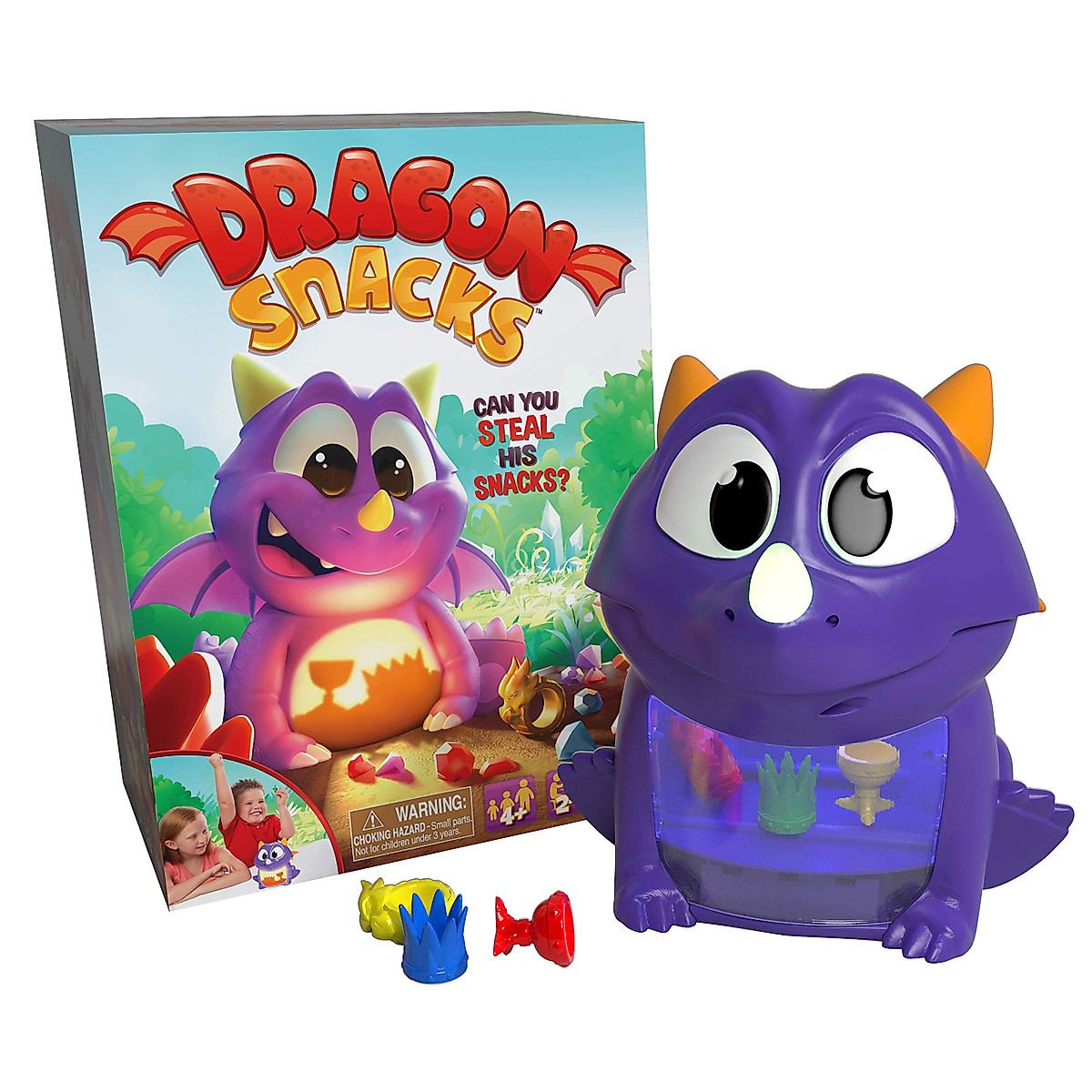 Goliath Dragon Snacks Game - Find The Treasure & Win Multi Color, 5"
