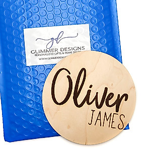 Double Sided Newborn Announcement Sign for Hospital - Baby Birth Announcement Sign Girl for Hospital - Baby Name Announcement Sign boy