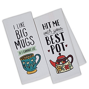 Coffee Love Printed Dishtowels