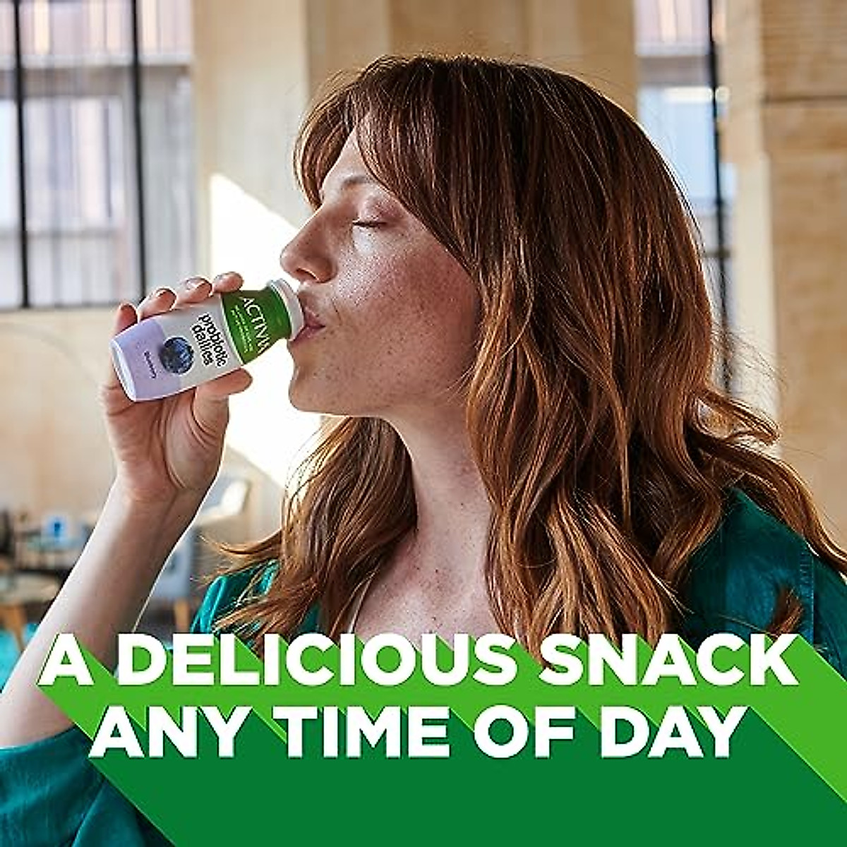 Activia Probiotic Dailies Strawberry and Blueberry Lowfat Yogurt Drinks, Delicious Daily Probiotic Yogurt Drinks to Help Support Gut Health, 8 Ct, 3.1 FL OZ