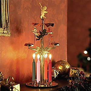 CocoSoy Organic Mini Taper 4" Hand-Poured Botanical Candle for Spells Chime Rituals Prayer Witchcraft Supplies. Cute Party Birthday Candles. Premium Coconut Soy Wax 20-Pack Yellow Candles