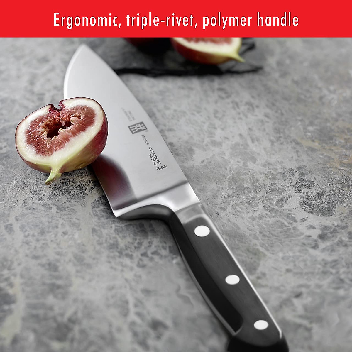 Zwilling J.A. Henckels Professional S Knife Block Set, 18 Piece, Black