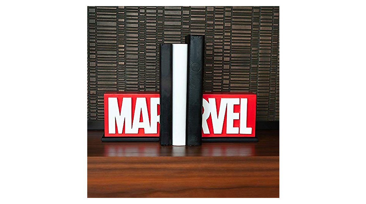 MARVEL Logo Bookends: Official Limited Edition Collector's Statue